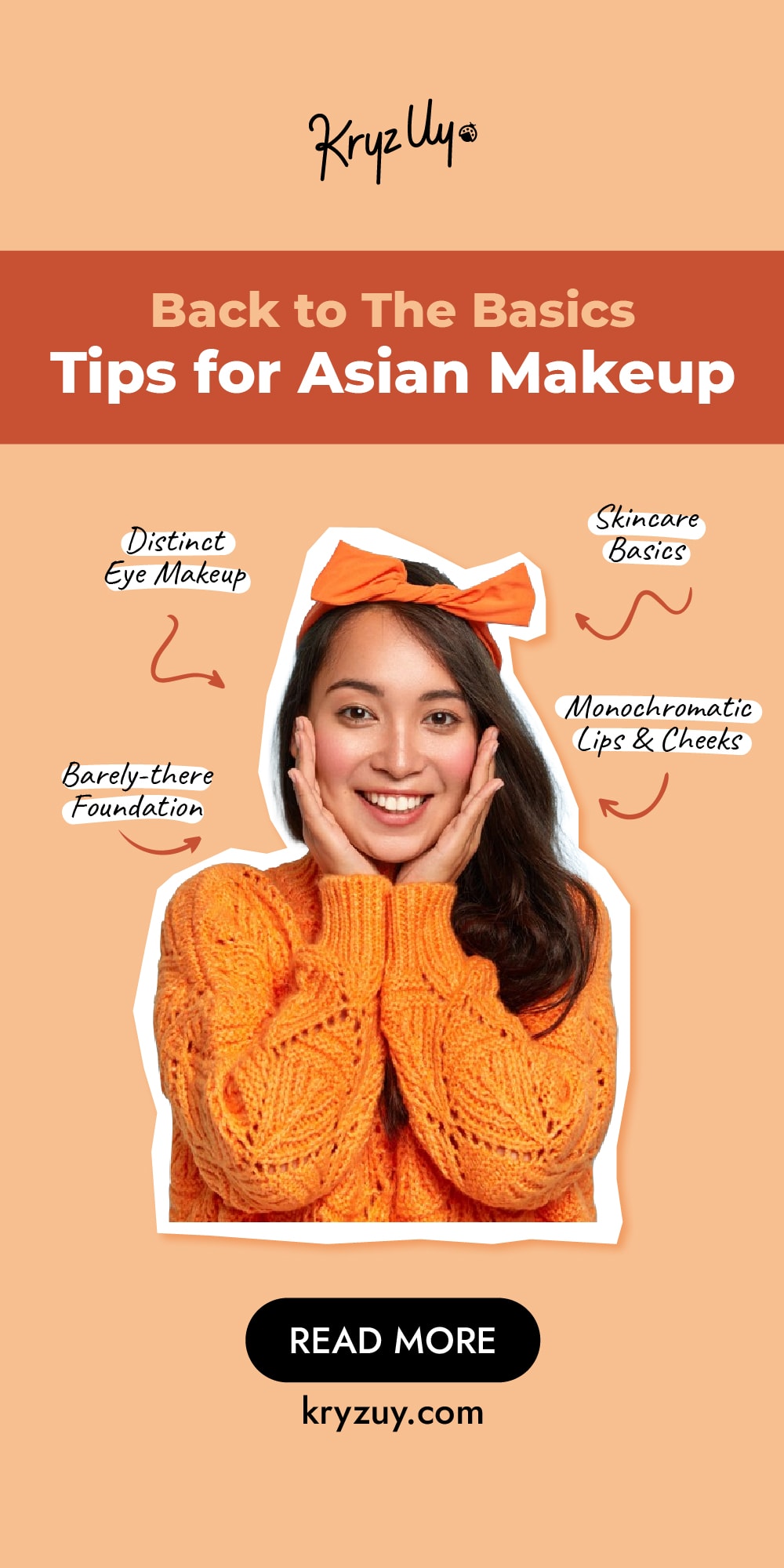 5 Asian Makeup Tips for the Eyes, Skin, Lips, and Cheeks